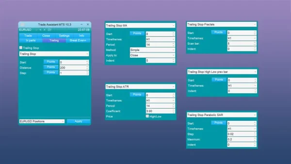 Trade Assistant MT5 - FXProEA - Advanced Trade Panel for Smart Manual ...